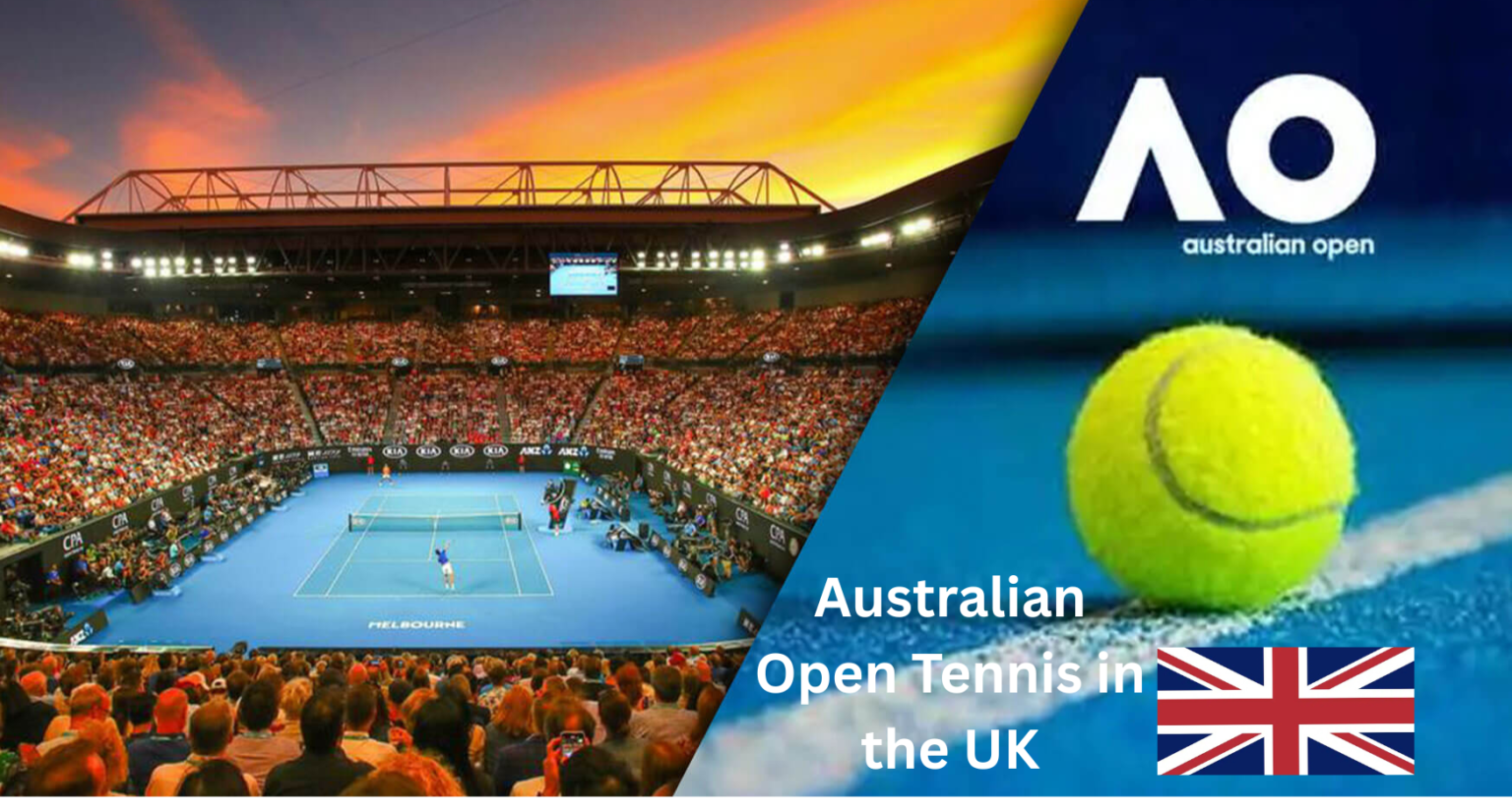 Australian Open Tennis on Amazon Prime: from UK & Ireland